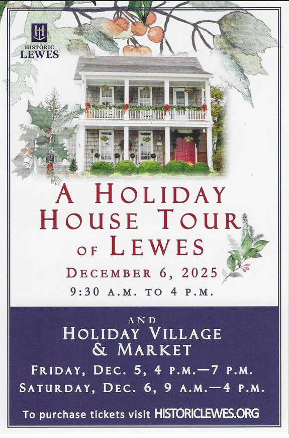 Holiday House Tour of Lewes & Holiday Village and Market | Lewes ...