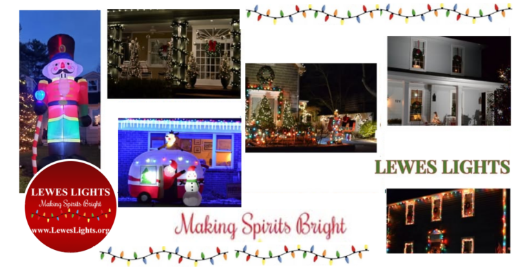 Lewes Lights (A Driving Tour) ~ Brighten Your Holiday ~ See Beautiful ...