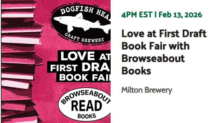 “Love at First Draft” Book at Dogfish Head's Milton Brewery | Lewes ...